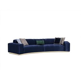JVmoebel Big-Sofa Luxus Polstermöbel Big Sechssitzer Sofa Textil Modern Wohnzimmer