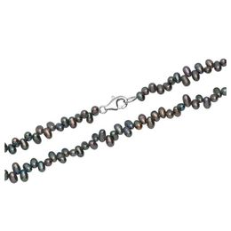 UNIQUE Perlenkette UNIQUE Halskette aus Süßwasserperlen und 925 Silber PN0026