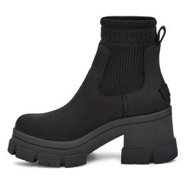 UGG Australia UGG BROOKLYN CHELSEA Plateaustiefelette mit Textilbund, schwarz