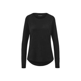 Tchibo Langarm-Sportshirt - Schwarz - Gr.: S