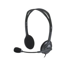 Logitech H111 Headset, On-ear Kopfhörer Grau