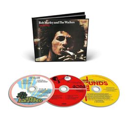 Island Catch A Fire (Ltd. 50th Anniversary,3cd) - Bob Marley & Wailers The. (CD)
