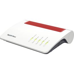 AVM FRITZ!Box 5590 Fiber WLAN-Router, rot|weiß