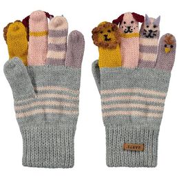 Barts - Kid's Puppet Gloves - Handschuhe Gr 3 grau