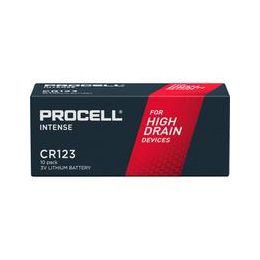 Duracell Procell CR123A High Power Lithium Intense Batterie 10 St&uuml;ck