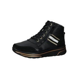 Ara Shoes Leder-Sneakers in Schwarz - 40