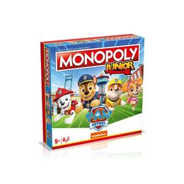 Winning Moves Monopoly Junior - Paw Patrol Gesellschaftsspiel Brettspiel Spiel