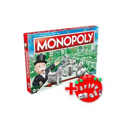 Hasbro Monopoly - Classic inkl. EXTRA Set mit Figuren, Würfeln, Häusern & Hotels
