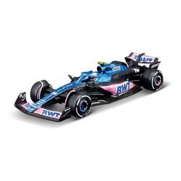 Bburago 18-38073G - Modellauto - F1 Renault Alpine A523' 23 #10 Gasly (mit Helm, Maßstab 1:43)