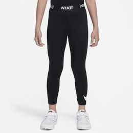 Nike Dri-FIT Essentials Swoosh-Leggings für jüngere Kinder - Schwarz