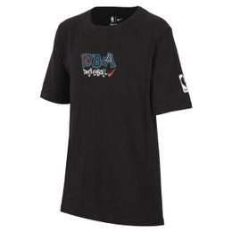 Team 31 Courtside Nike Max90-NBA-T-Shirt für ältere Kinder - Schwarz