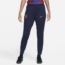 FC Barcelona Strike Nike Dri-FIT Fußballhose für Damen - Blau