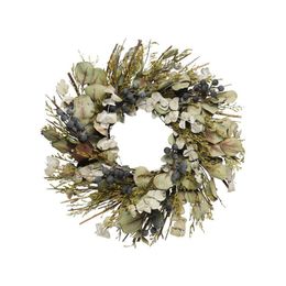 Chic Antique Fleur Kranz mit Eukalyptus Lavendel und Beeren, ∅ 34, Breite 7 cm, natur, Eukalyptus und Beeren