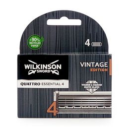 Wilkinson Rasierklingen Wilkinson Quattro Essential 4 Vintage Edition Rasierklingen