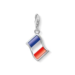 Thomas Sabo Charm-Anhänger französische Flagge Silber