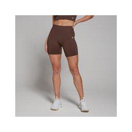 MP Damen Shape Nahtlose Radlerhose — Walnuss - S