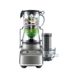 Sage SJB615SHY2EEU1 the 3x Bluicer Standmixer Aluminium/Silber (1000 Watt, 3 Liter)