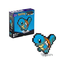 Mattel MEGA Pokémon - Schiggy Pixel Bausatz, Blau