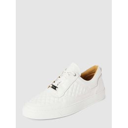 LEANDRO LOPES Sneaker aus Leder Modell 'Ezio' in white