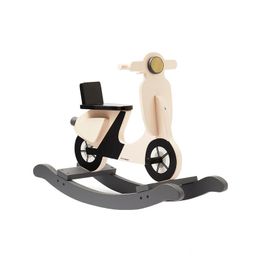 Kids Concept - Schaukelfahrzeug SCOOTER in hellbeige