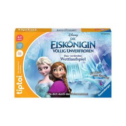 RAVENSBURGER VERLAG tiptoi® Disney Die Eiskönigin - Völlig unverfroren: Das verdrehte Wettlaufspiel