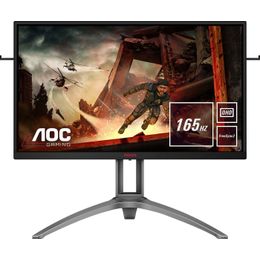 AOC AG273QX Gaming-Monitor (68,6 cm/27 ", 2560 x 1440 px, QHD, 1 ms Reaktionszeit, 165 Hz, VA LCD), rot|schwarz