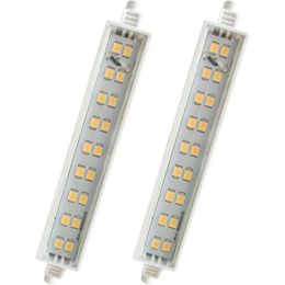 Provance LED-Leuchtmittel 2x LED Lineal R7S 6W 500 lm 118mm 3000 K