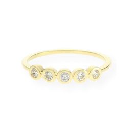 JuwelmaLux Fingerring JuwelmaLux Ring 333/000 (8 Karat) Gold mit Zirkonia JL13-07-0080 54 (kein Set