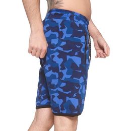 John Kayna Shorts Herren Jogging Hose Jogger Streetwear Camouflage (Kurze Hose Bermudas Sweatpants