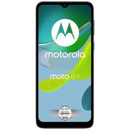 Motorola E13, 128 GB + 8GB Smartphone 128 GB 16.6 cm (6.52 Zoll) Schwarz Android™ 13 Dual-SIM
