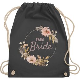 Shirtracer Turnbeutel Team Bride Boho Team Braut