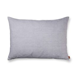 ferm LIVING - Heavy Linen Kissen, 60 x 80 cm, lilac