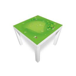 playmatt - Quadratische Spielwelten Spielmatte Graslandschaft mit Blumen