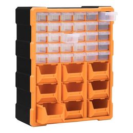 DOTMALL Schubladenbox Multi-Schubladen-Organizer mit 39 Schubladen 38x16x47 cm