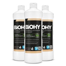 BiOHY Kaffeevollautomaten Entkalker 3er Pack (3 x 1 Liter Flasche) Flüssigentkalker (3-St)