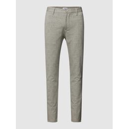 Only & Sons Slim Tapered Stoffhose mit Eingrifftaschen Modell 'MARK'