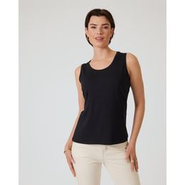 Helena Vera Basic-Top mit Strass-Logo