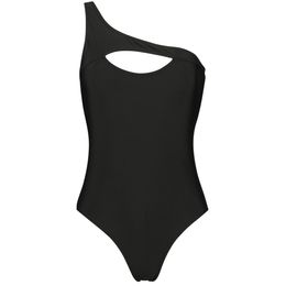 Black Premium by EMP Asymmetric Swimsuit Badeanzug schwarz in L
