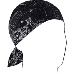 Zan Headgear Flydanna Moto Blueprint, Kopftuch