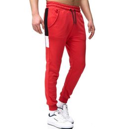 John Kayna Jogginghose Herren Jogginghose Sport hose Männer Trainingshose Stripe Sweatpants (Sporthose Trainingshose Sweatpants