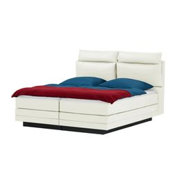 SKAGEN BEDS Motor-Boxspringbett Hardego ¦ weiß ¦ Maße (cm): B: 160 H: 118