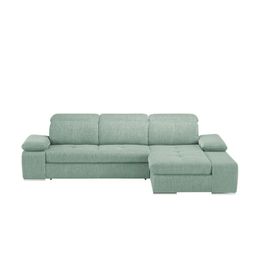 Switch Refresh Ecksofa Avilla ¦ türkis/petrol ¦ Maße (cm): B: 285 H: 86 T: 187