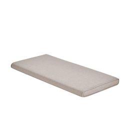 Höffner Sitzkissen ¦ beige ¦ Maße (cm): B: 80 H: 4 T: 38