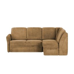 Polstermöbel Oelsa Polstermöbel Oelsa Ecksofa Luna ¦ braun ¦ Maße (cm): B: 224 H: 91 T: 160