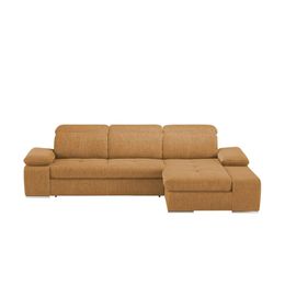 Switch Refresh Ecksofa Avilla ¦ gelb ¦ Maße (cm): B: 285 H: 86 T: 187