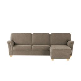 Smart Ecksofa Valencia ¦ braun ¦ Maße (cm): B: 269 H: 90 T: 173