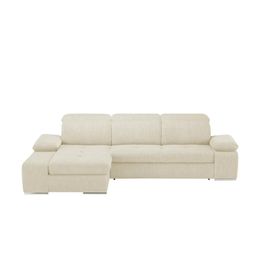 Switch Refresh Ecksofa Avilla ¦ creme ¦ Maße (cm): B: 285 H: 86 T: 187