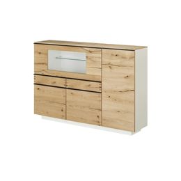 Höffner Highboard Light Line 6 ¦ holzfarben ¦ Maße (cm): B: 176 H: 121 T: 40