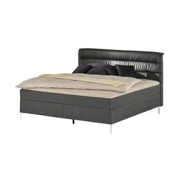 Höffner Boxspringbett Lina ¦ grau ¦ Maße (cm): B: 168 H: 122