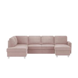 switch Wohnlandschaft Milana ¦ rosa/pink ¦ Maße (cm): B: 294 H: 82 T: 160